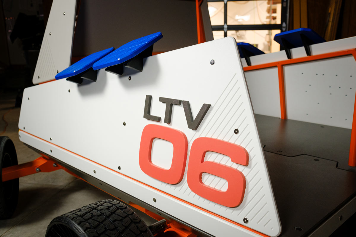 Lunar Rover - Upland Exhibits
